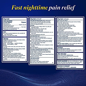 Advil PM Liqui-Gels Pain Reliever and Nighttime Sleep Aid, Pain Medicine with Ibuprofen for Pain Relief and Diphenhydramine HCL for a Sleep Aid - 2x80 Liquid Filled Capsules