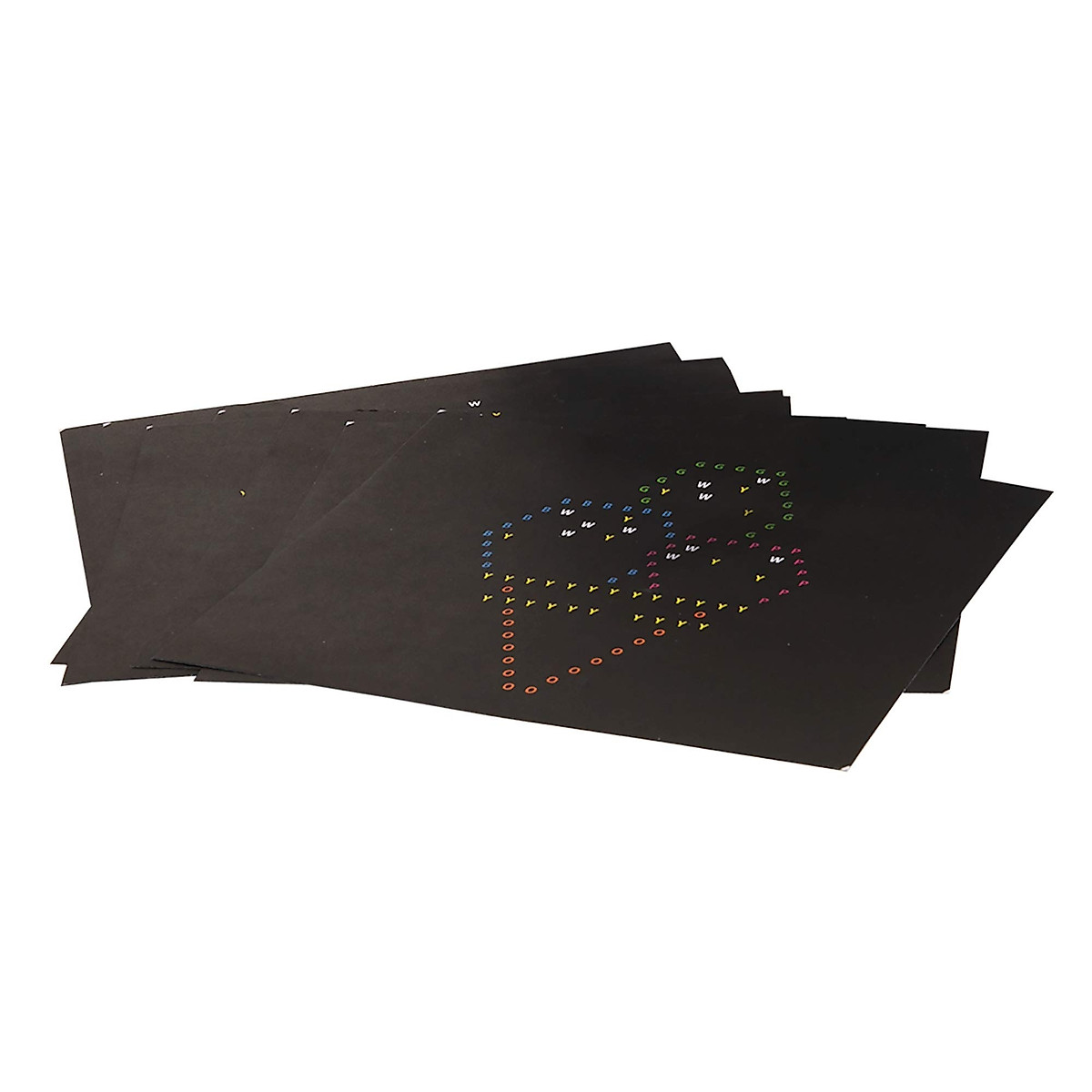 Lite Brite Ultimate Classic Refill Pack - Celebration Theme - 10 Reusable Templates - Amazon Exclusive, Black