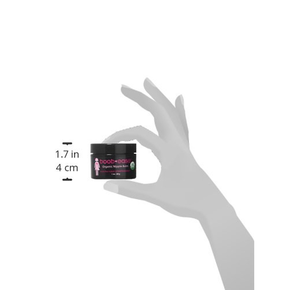 Bamboobies Women's Nipple Cream, Organic Cream for Soothing Skin, Nipple Balm, 1 oz (Pack of 1)