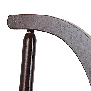 Yarn Ball Holder, Dual Axes Magnet Swivel Design Stable Support Yarn Holder for Knitting and Crocheting Easy to Assemble Wooden Yarn Spinner for Knitting Lovers (Type 1)