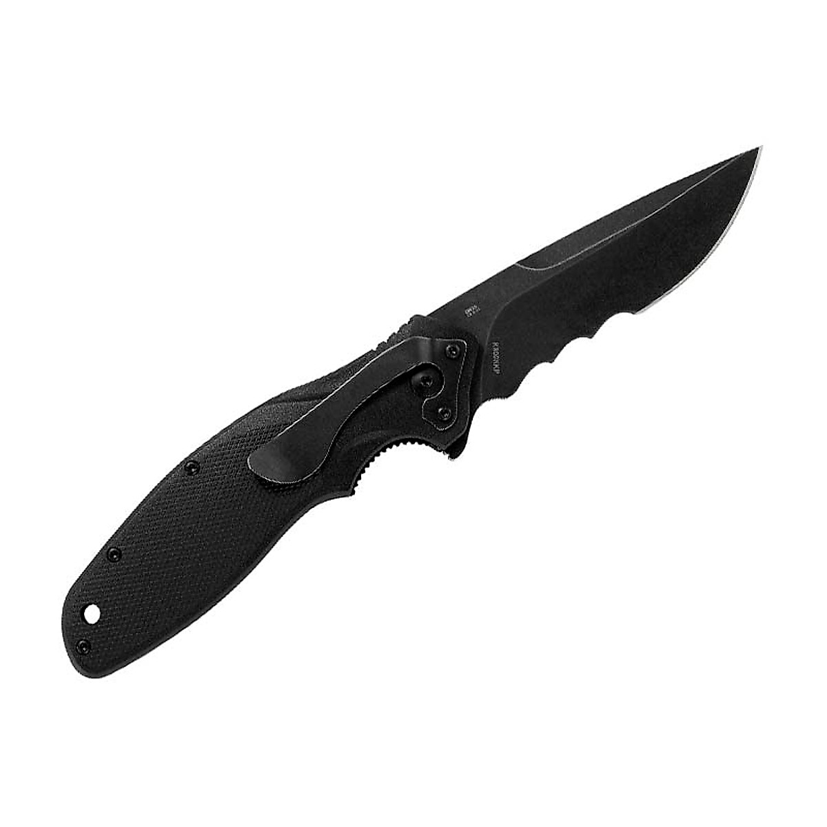 CRKT Shenanigan Maroon Everyday Carry, Plain Edge Blade, Liner Lock, Glass Reinforced Nylon Handle, Pocket Clip K800RKP