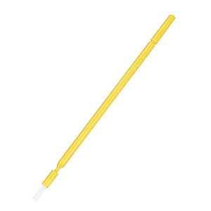 Garosa 100Pcs Interdental Brush 4 Colors Dental Disposable Micro Applicator Brush Sticks Oral Dental Hygiene Tooth Cleaning Tool Disposable Applicators(Yellow)