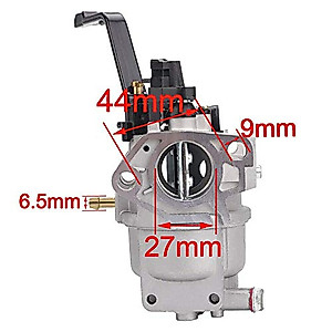 Yomoly Carburetor Compatible with Black Max BM907000A BM907000 BM10700D 7000 8750 Watt Generator Replacement Carb