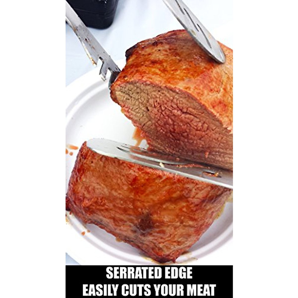 Cave Tools Barbecue Spatula With Bottle Opener and Serrated Edge - BBQ Cooking Utensils & Accessories