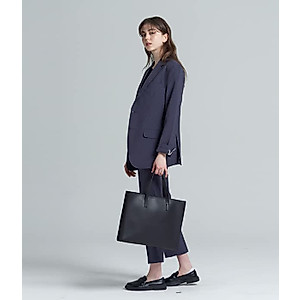 HYOJI Messenger Bag for Men –Vegan Leather Laptop Horizontal Bag for Women Fits 16In Laptop – Crossbody Bag Men Shoulder Bag with Shoulder Strap