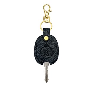 KRSURERICHER Leather Key Sleeve for Broken Key, Key Fod Protector, Car Key Loop Replacment, Key Cover Keychain for Women, Men