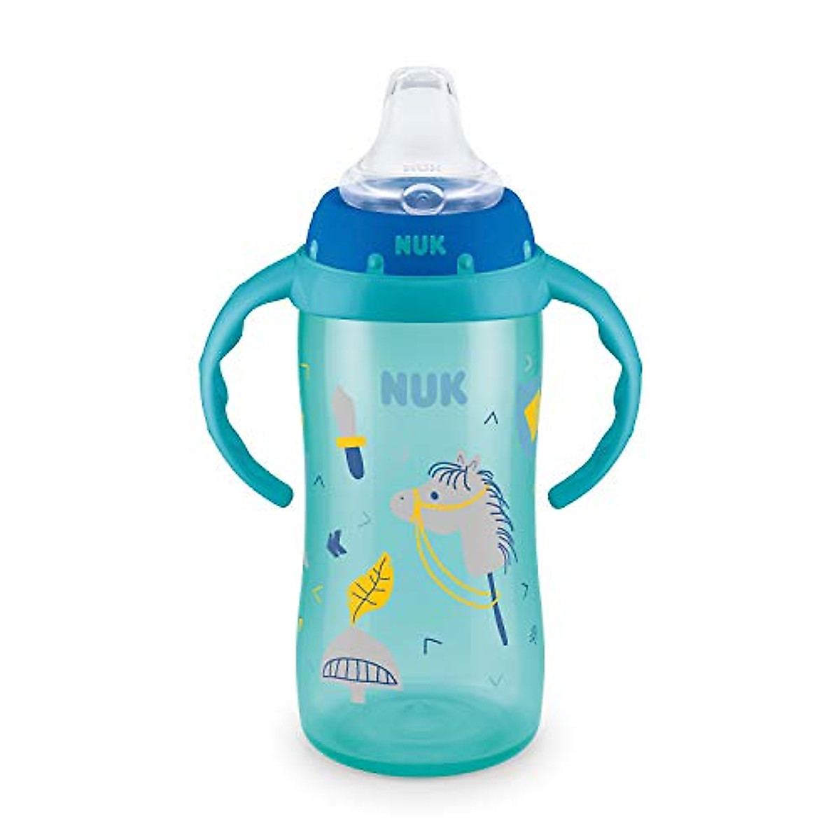 NUK Large Learner Sippy Cup, 10 Ounce (Colors may vary)