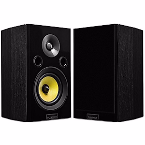 Fluance Signature HiFi Surround Sound Home Theater 7.1 Channel Speaker System including 3-Way Floorstanding Towers, Center Channel, Surrounds and Rear Surrounds and DB12 Subwoofer - Black Ash (HF71BR)