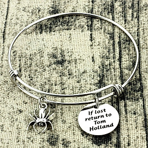 Kivosliviz Tom Holland Bracelet Spide rman Merchandise for Women Tom Holland Gifts