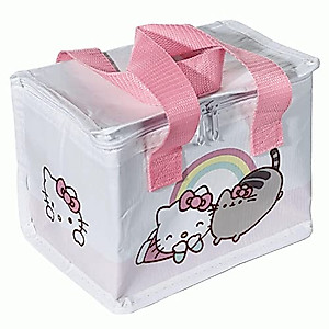 Pusheen and Hello Kitty Insulated Zip Lunch Bag