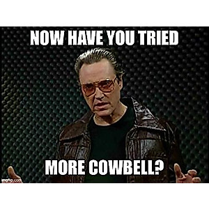 Bevin Bells "Gotta Have More Cowbell" (Medium) | Kentucky Cow Bell w/ Copper Color | Made from Steel | Loud Noise Makers w/ Handle | Made in CT, USA