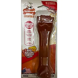 Nylabone Flavour Frenzy Power Chew Dog Toy Bacon & Cheese X-Large (1 Count)