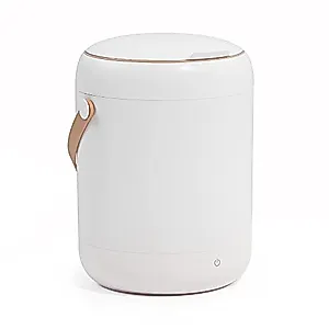 Mini Portable Washing Machine for Small Laundry Loads – Compact Apartment Washing Machine With Quick and Quiet Operation – Convenient Countertop Washing Machine for Your Home – Delicates Washer (White)