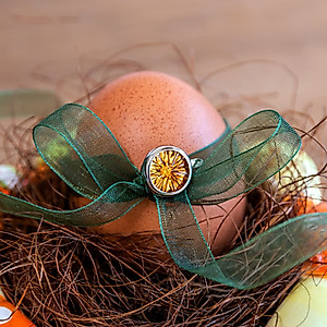 MECCANIXITY 1 1/2" Wide Sparkly Sheer Wired Organza Ribbon Pastel Shimmer Iridescent Chiffon Ribbons 10 Yard Lavender Purple for Gift Wrapping Bouquet Wedding Bows