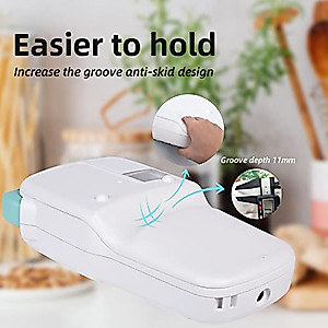 Label KINGDOM Handheld Label Maker Machine with Tape,Portable Label Printer E1000 Labeler for Labeling with AC Adapter,Easy QWERTY Keyboard,for Home,School,Office,Industrial Organization Green