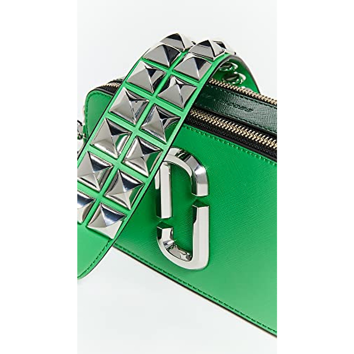 Marc Jacobs Women's The Studded Snapshot, Fern Green Multi, One Size