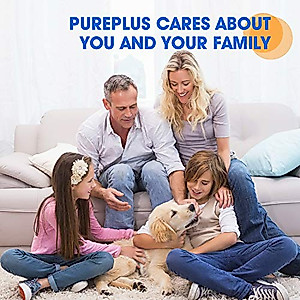 PUREPLUS 5 Micron 10" x 4.5" Whole House Sediment and Carbon Water Filter Replacement Cartridge for GE FXHTC, GXWH40L, GXWH35F, GNWH38S, Culligan RFC-BBSA, WRC25HD, PP10BB-CC, Pentek RFC-BB, 2Pack