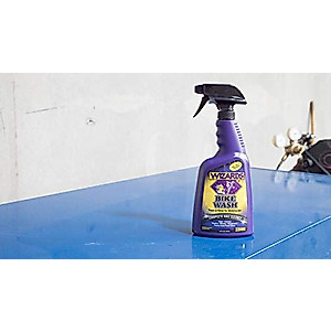 Wizards Bike Wash - Cleaner For Motorcycle Washing Kit- Quick Detailer for Bike Kit with Bug Remover - For Your Motorcycle Accessories and Detail Kit - 22 oz
