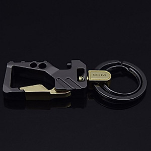 Lancher Key chain bottle opener with (2 Extra key rings and Gift Box) Heavy Duty Car Keychain for Men and Women