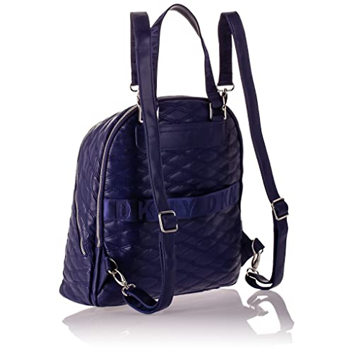 DKNY Quilted Softside Luggage, Deep Indigo, One Size