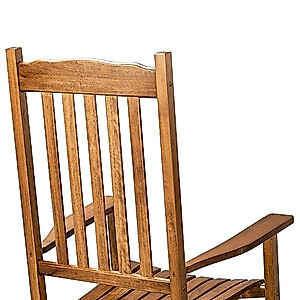 Wooden Square Rocking Chair – Your Indoor and Outdoor Relaxation Experience with This Ergonomic All-Weather Outdoor Rocker