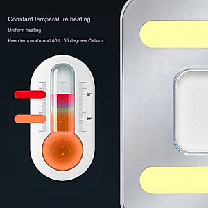 Baby Wipes Warmer Travel Wipes Warmer Portable Thermostat Temperature USB Fast Heating Wipes Warmer for Car Use(White)