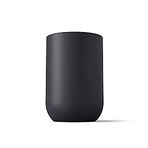 Umbra Junip Bathroom Accessories Tumbler-Modern Resin Holder and Organizer, Perfect for Holding Toothbrushes, Make-up Brushes and More, Small (Pack of 1), Black