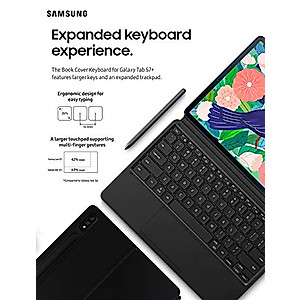 SAMSUNG Galaxy Tab S7+ Keyboard, Black