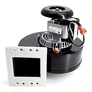 Criditpid Replacement 80472 & 80472A Distribution Blower Fan for US Stove & USSC American Harvest 6039 6041, King KP130, 5502M, Ashley 5500 5500M 5500XL Pellet Stoves.