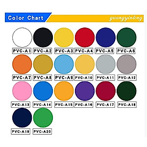 guangyintong Heat Transfer Vinyl Yellow HTV Rolls, 12" x 10ft Yellow Iron on Vinyl for T-Shirts, Matte Surface Yellow HTV Vinyl for All Cutter Machine Easy to Cut & Weed for Heat Vinyl DIY Design