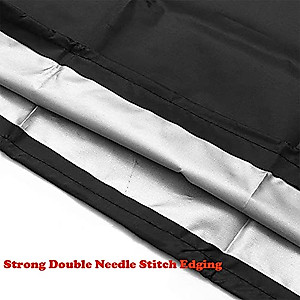 Skyour Lawn Mower Cover Waterproof Garden Ride-On Tractor Cover Outdoor Storage Dust Snow Rip-resistant Riding Lawn Mower Protector Covers (M: 69x43x43in)