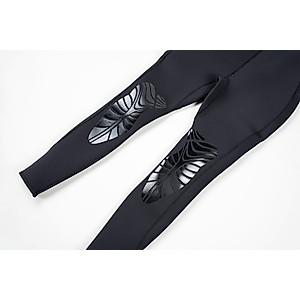 Divecica Women's 3mm Neoprene Super Elasticity high-Waisted Diving Pants (L)