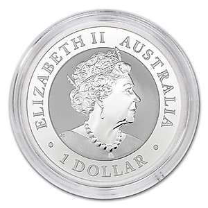 2023 P Australian 1 oz Silver Kookaburra Coin Brilliant Uncirculated (in Capsule) with Certificate of Authenticity $1 Seller BU