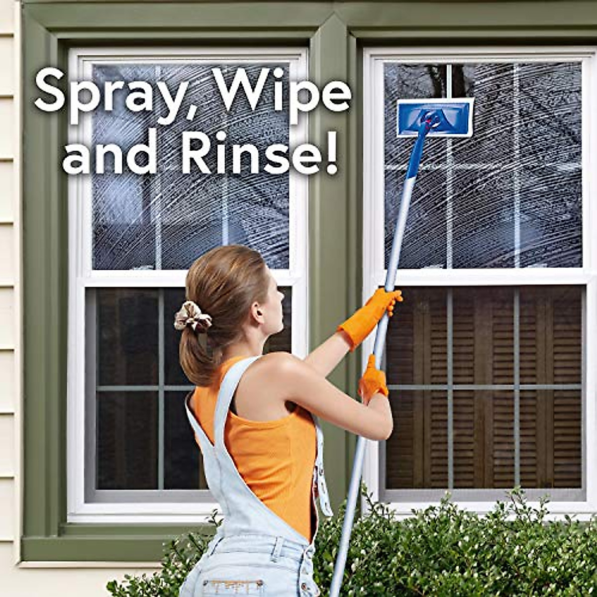 Windex Outdoor All-In-One Glass Cleaning Tool Refill Pads
