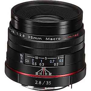 Pentax K-3 Mark III APS-C-Format DSLR Camera Body with SMCP-DA 35mm f/2.8 HD Macro Lens, Black Bundle with Flashpoint Zoom-Mini TTL R2 Flash, Softbox