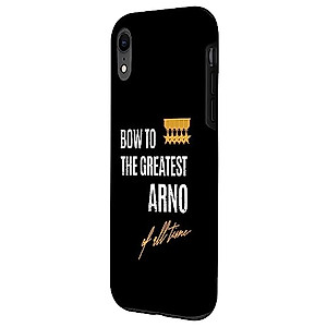 iPhone XR Bow To The Greatest Arno Of All Time First Given Name Case