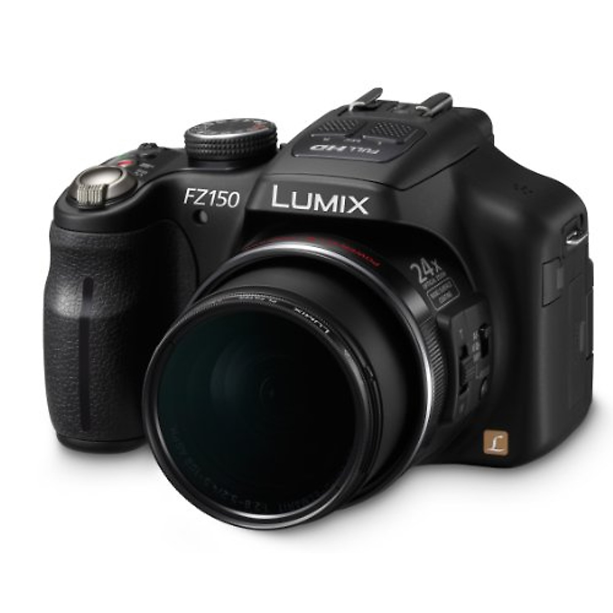 Panasonic DMC-FZ150K 12.1 MP Digital Camera with CMOS Sensor and 24x Optical Zoom (Black) (Discontinued by Manufacturer)