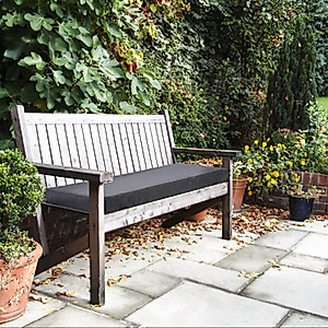 ENTROPOWER Custom Size Bench Cushion Outdoor/Indoor Bay Window Seat Cushion Thick Upholstery Foam Long Chair Cushion Replacement Sofa Pads Patio Furniture Cushions