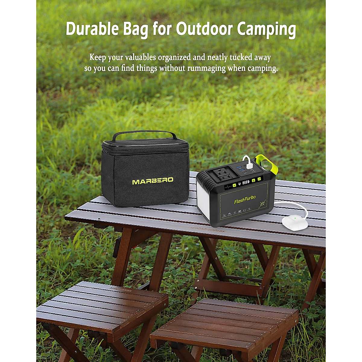 Carrying Case for M82 M82MAX Portable Power Station Carrying Bag Water Resistant Easy to Carry Exclusive for MARBERO