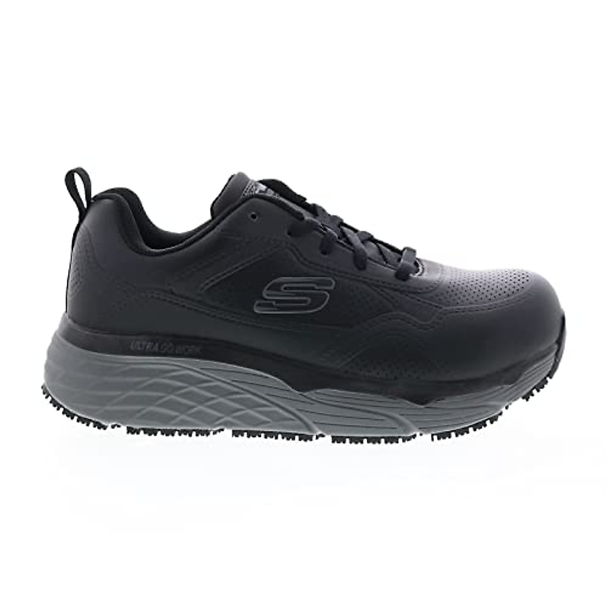 Skechers Work Max Cushioning Elite SRRalip Work Sneaker Womens Oxford 85 BM US Black