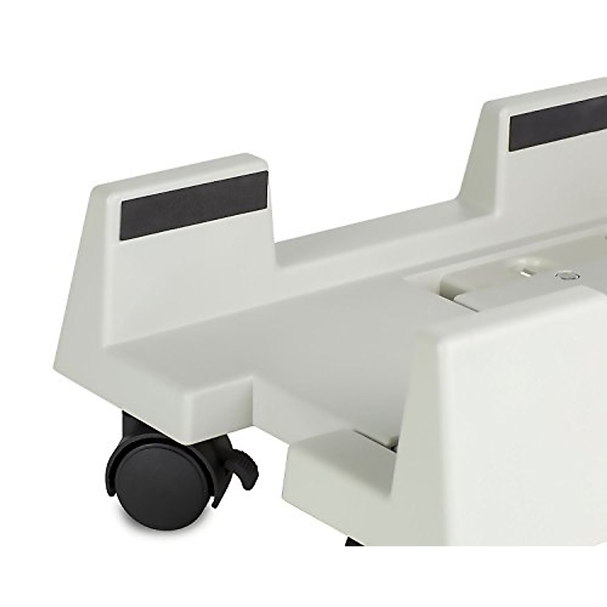 Mount-It! CPU Stand with Wheels, Adjustable Width Computer Cart, Universal Design Fits Desktop PC Tower ATX, Locking Wheels, 6-10.2" Wide 60 Lbs Capacity