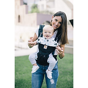 Ergobaby 360 All-Position Baby Carrier with Lumbar Support (12-45 Pounds), Triple Triangle