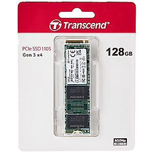 Transcend TS128GMTE110S 128GB M.2 NVMe PCIe Gen3x4 MTE110S Internal Solid State Drive