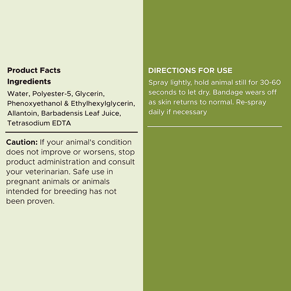 Pet Liquid Bandage for Dogs - 4 oz Spray with Aloe - Wounds Care for Dogs Including Cuts, Scrapes, and Stitches - Breathable and Waterproof