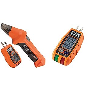 Klein Tools Circuit Breaker Finder and GFCI Outlet Tester Bundle