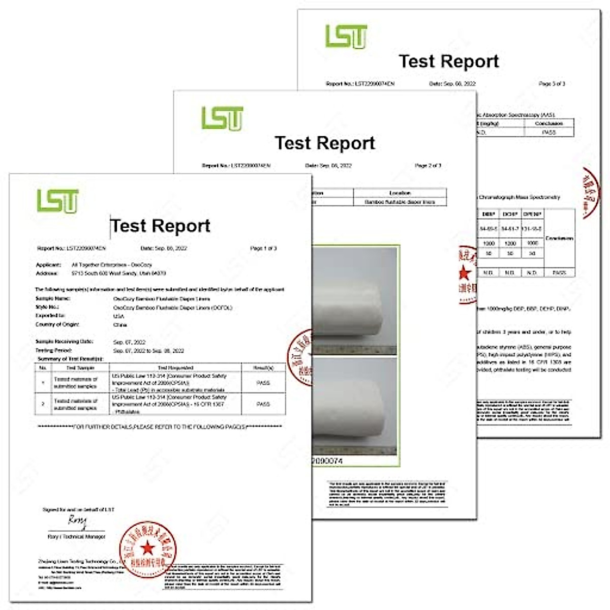 OsoCozy Flushable Diaper Liners - Make Cloth Diapering Convenient with Easy, Quick, Cloth Diaper Liners - Super Soft and Gentle on Baby’s Skin