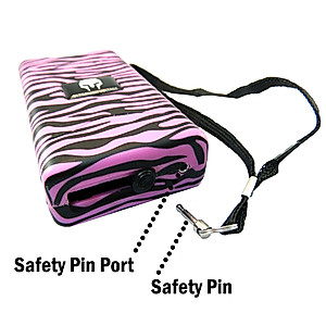 TERMINATOR Stun Gun Maximum Power Mini Rechargeable Stun Gun with LED Flashlight