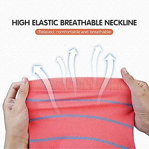 HDKUW Dog Elbow Protector Shirt, Dog Leg Recovery Suit for Prevent Licking Wound, Dog Shirt with Mesh Pad for Small Medium Large Dogs Pink XL