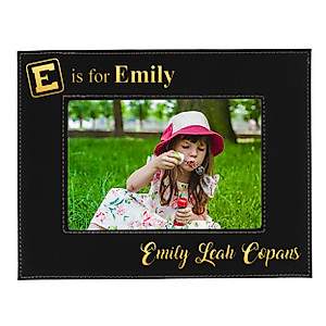 My Personal Memories Personalized Kids Picture Fame - New Baby Girl Boy Nursery Decor Photo Frame - Custom Engraved (4x6)