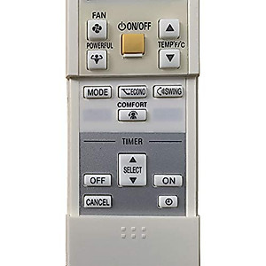 YING RAY Replacement for Air Conditioner Remote Control for Model FVXG50GV1A FVXS60KVMA FVXS71KVMA FVXS50LVMA FVXS60LVMA FVXS71LVMA FVXS60HVMA FVXS71HVMA ARC452A21 FTXS24LVJU FTXS18LVJU